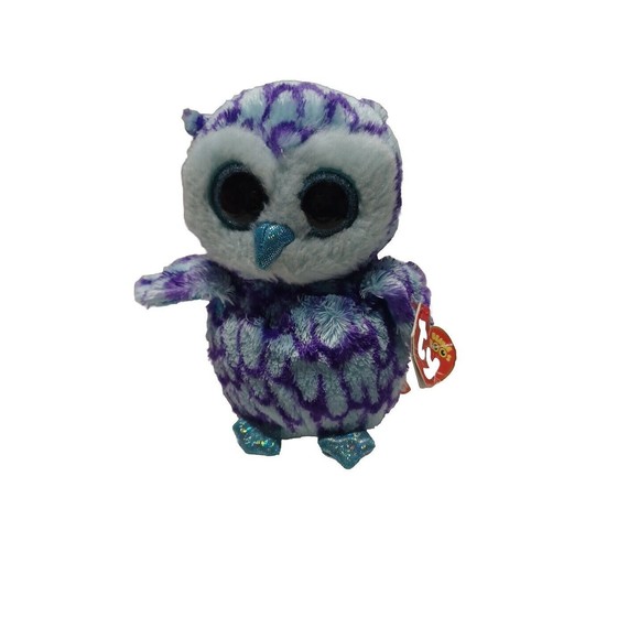 ty bean | Toys | Ty Beanie Boos Oscar The Owl 6 Beanbag Plush Toy W ...
